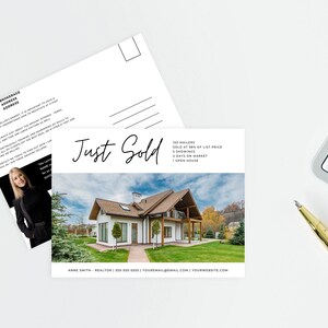 Just Sold Postcard Real Estate Template, Every Door Direct Mail ...