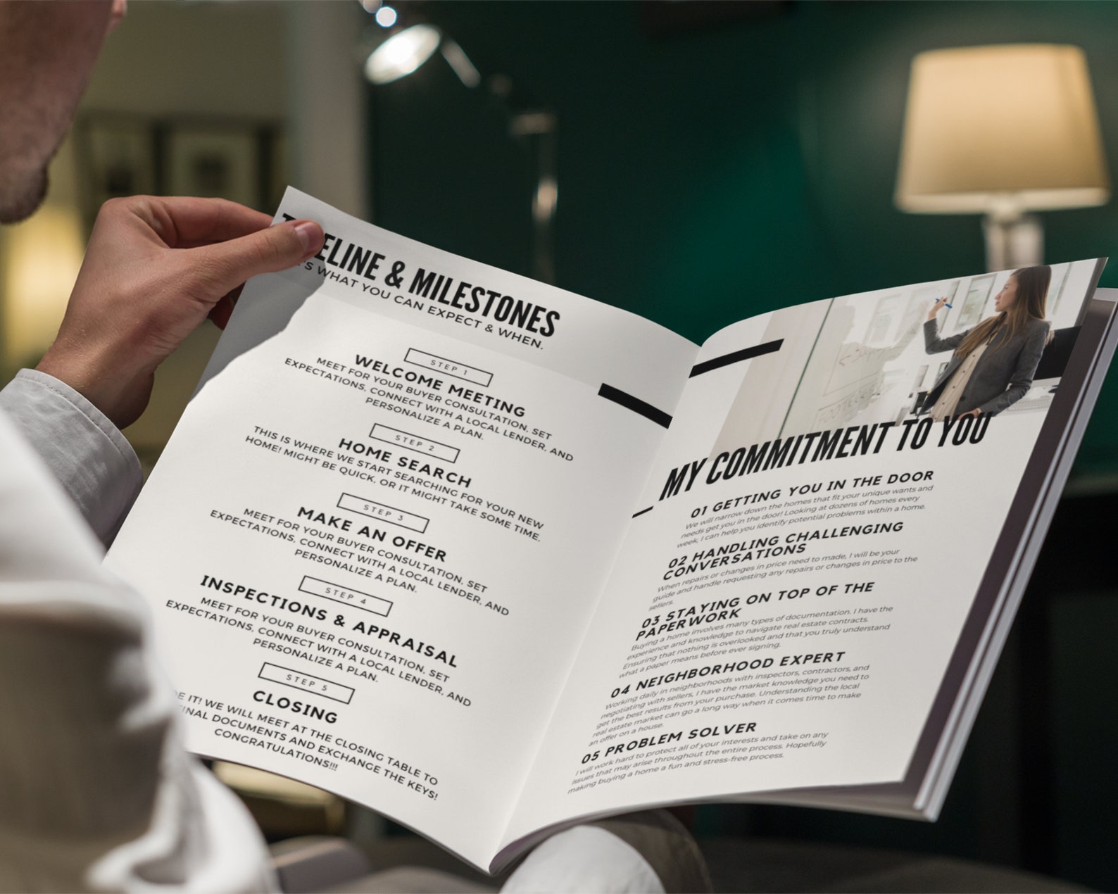 Real Estate New Client Packet -real Estate Template, Canva, Real Estate ...