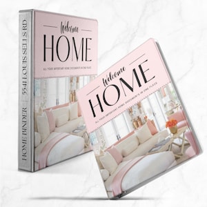 New Home Binder, Real Estate Client Closing Exit Packet, Real Estate ...