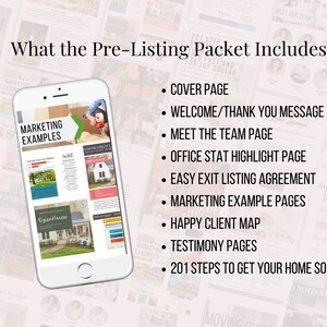 Seller Pre-listing Presentation, Real Estate Template, Real Estate ...