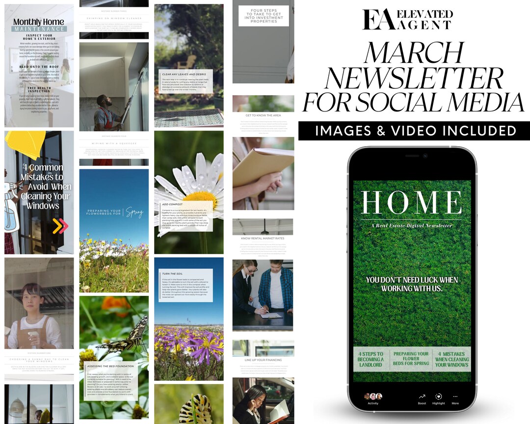 March Real Estate Social Media, Real Estate Marketing, Real Estate ...