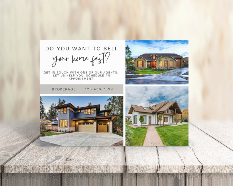 Real Estate Postcard Template, Realtor Marketing, Hello Neighbor (canva ...