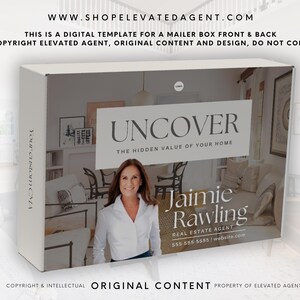 CMA Box Template, Realtor CMA Packet, Custom Cma Box, Real Estate ...