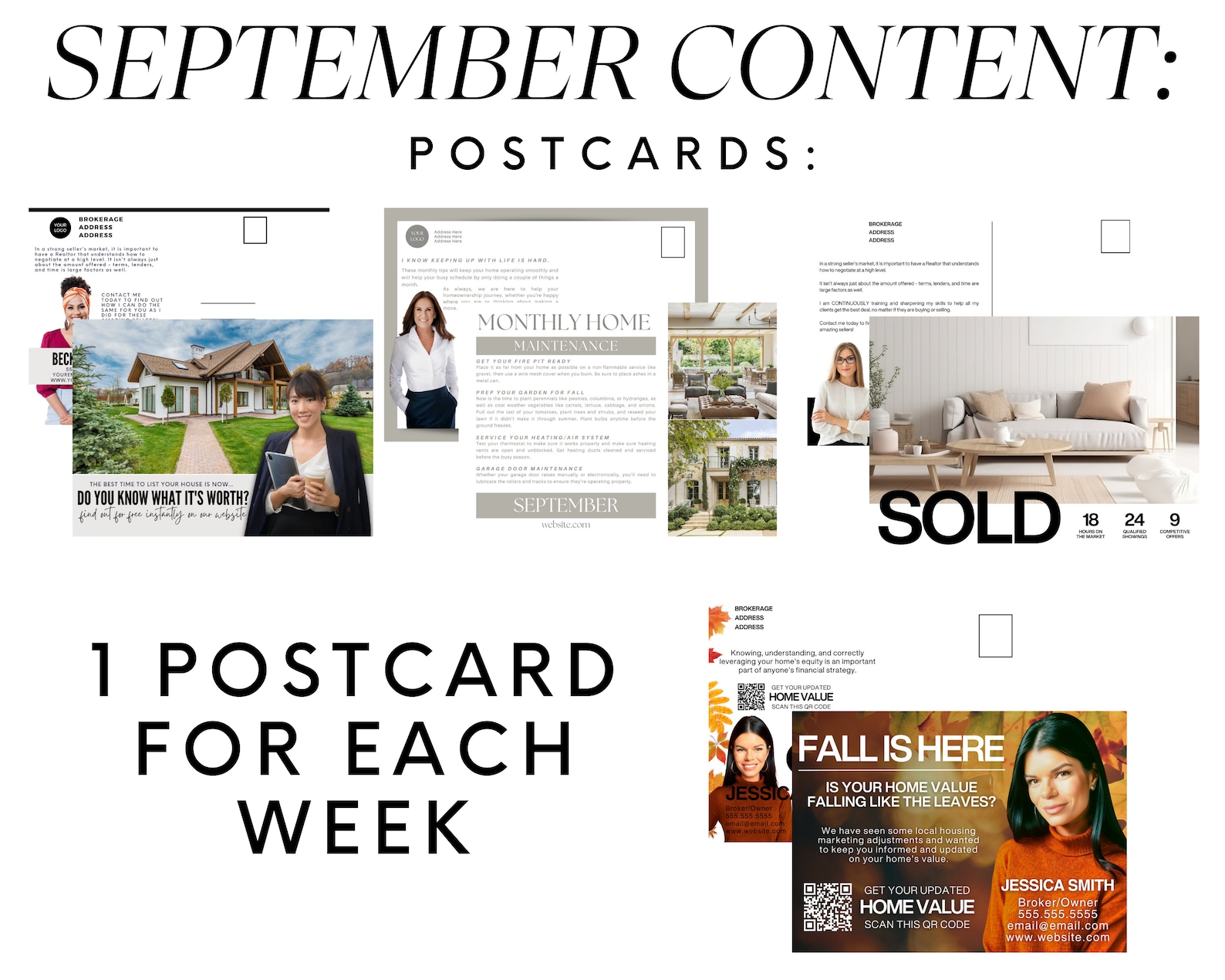 Real Estate Farming Bundle, Farming Kit for Real Estate, Real Estate ...