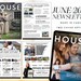 June Real Estate Newsletter Template, Canva Editable (digital Download ...