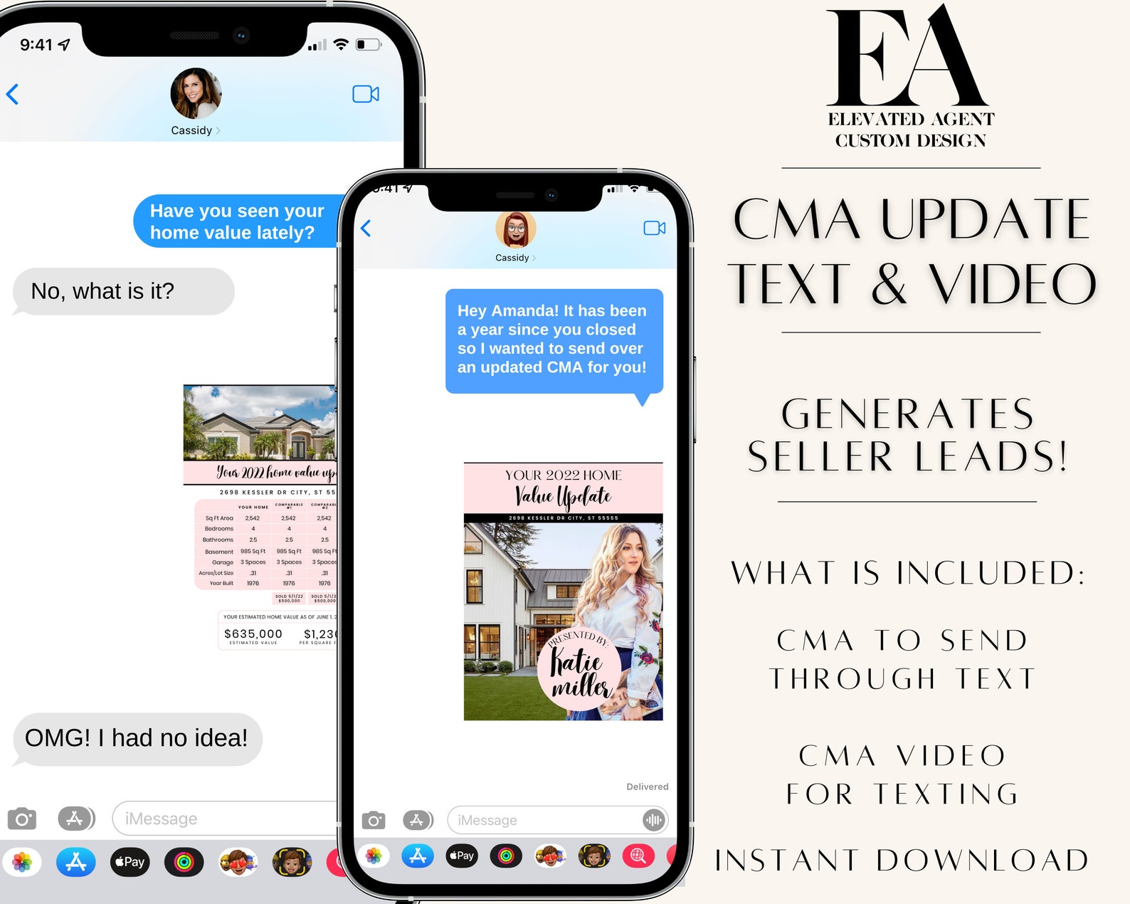 CMA Textable Update, CMA Video, Home Value Update, Home Equity Update, Real Estate Text Message ...