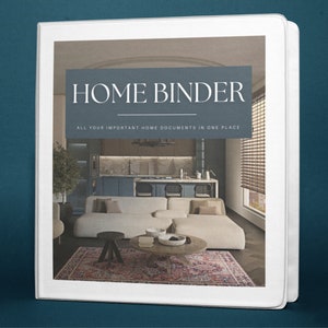 Real Estate Home Binder, Realtor Closing Gift, Real Estate Marketing ...