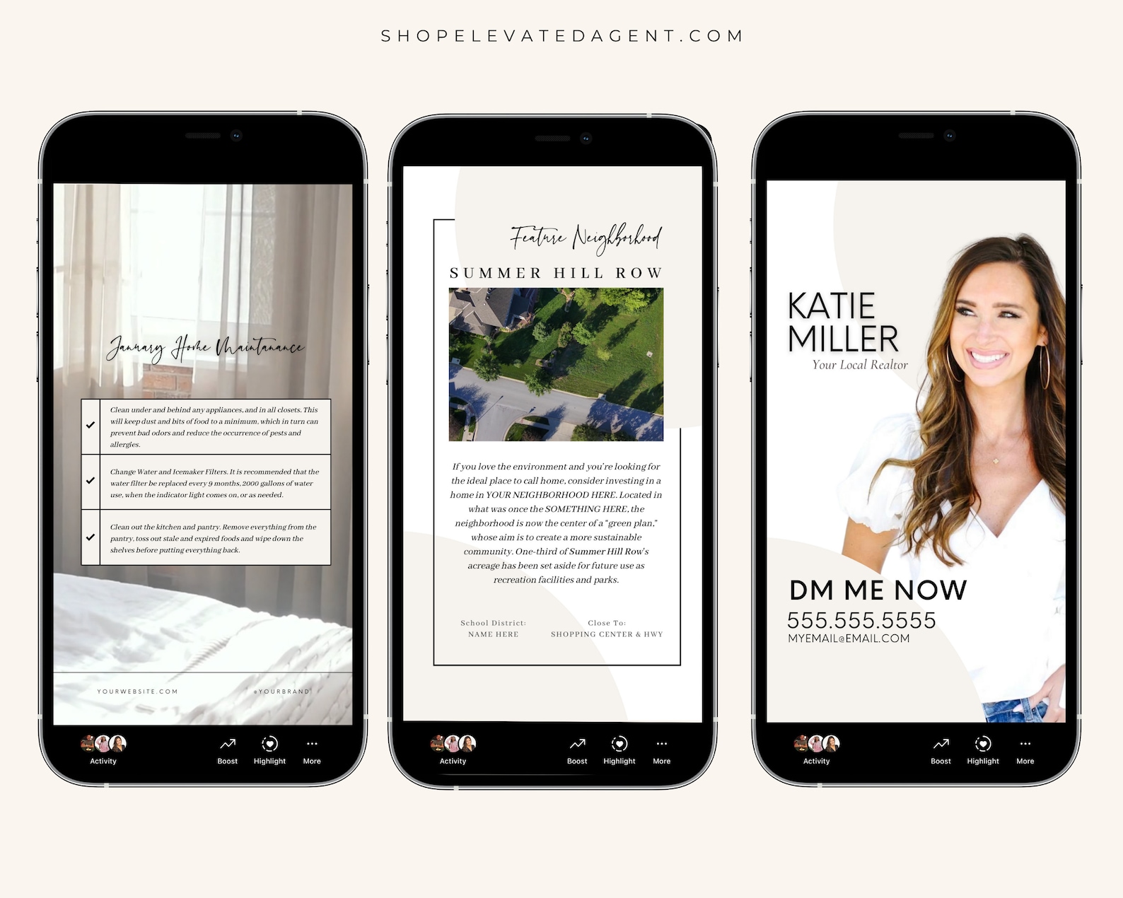 January Real Estate Social Media, Real Estate January Newsletter, Real ...