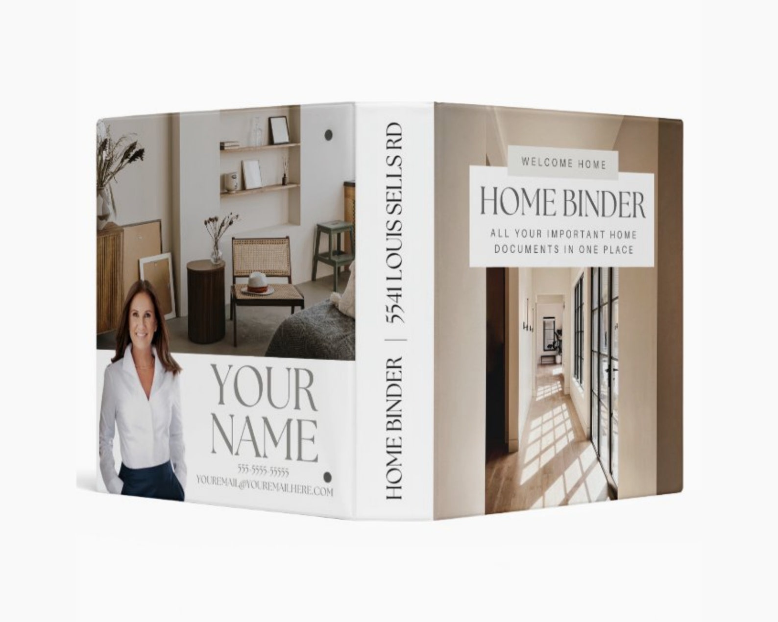 Real Estate Client Closing Gift, New Home Binder, Home Buyer Packet ...