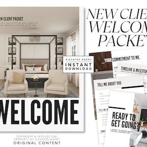 Client Welcome Packet, Real Estate Template, New Client Packet, Real ...