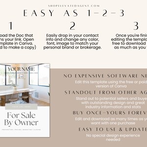 FSBO Marketing Real Estate for Sale by Owner Listing Template Real ...