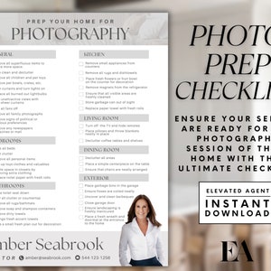 Real Estate Photography Prep Checklist, Real Estate Marketing, Home ...