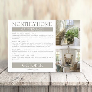 Real Estate Postcard, Home Maintenance Mailer, Realtor Postcard ...