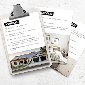 Home Inspection Checklist, Real Estate Template, Property Survey ...