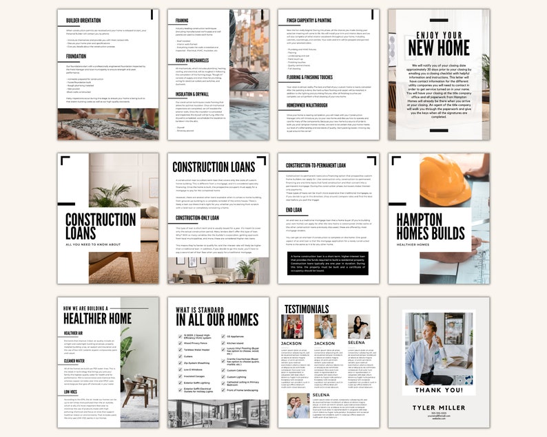 Home Builder Guide, New Construction, Real Estate Marketing, Home ...