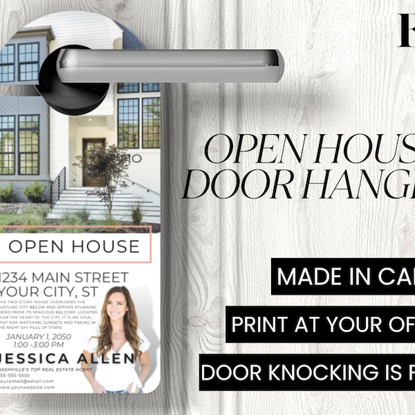 Open House Door Hanger - Etsy