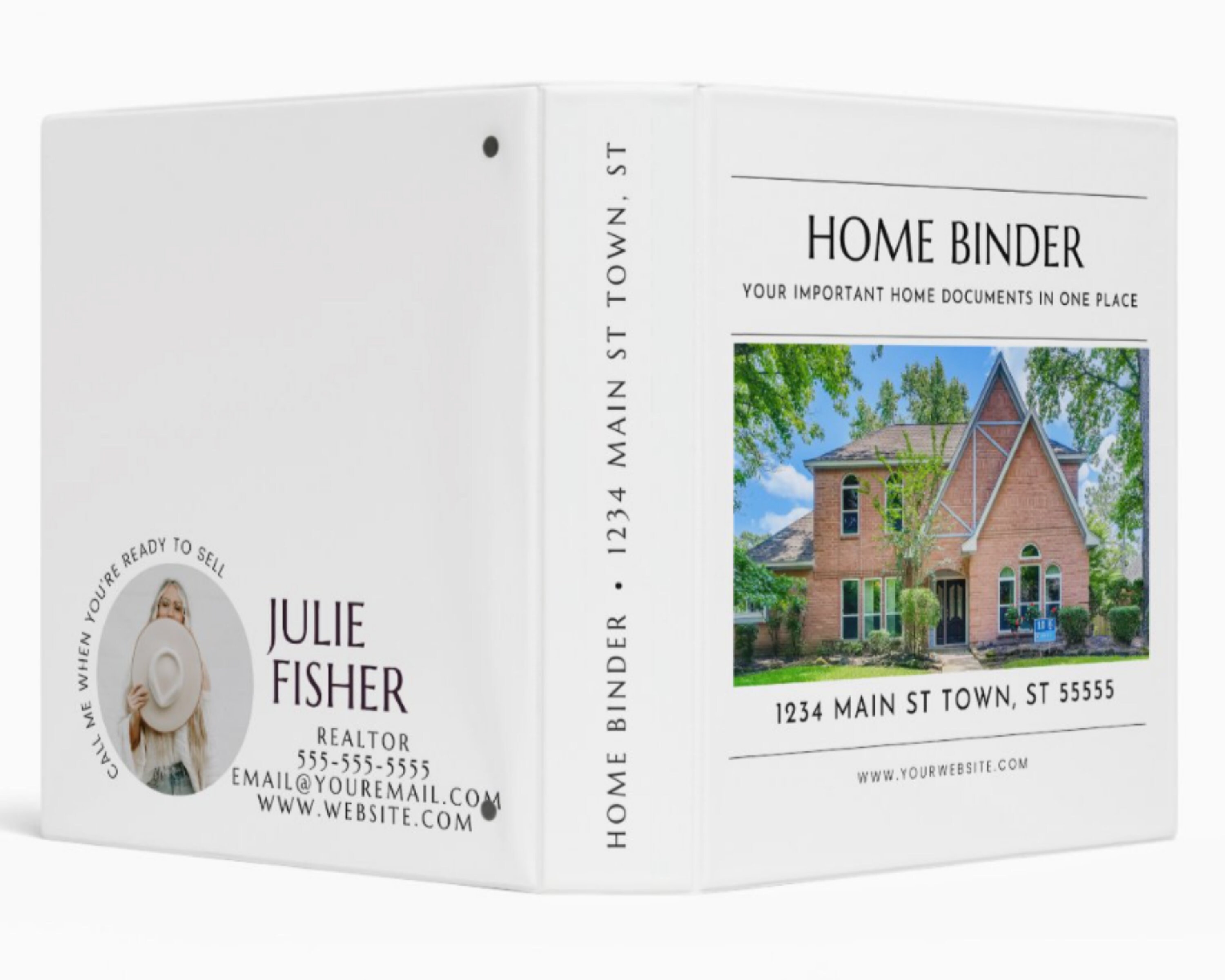 Real Estate Marketing, Home Binder, Real Estate Templates, Realtor ...