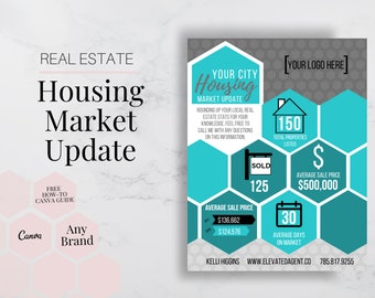 Print Newsletter Mailer real Estate Opt-in Guide Templates - Etsy