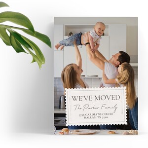 We've Moved Postcard Bundle, Moving Announcement, Real Estate Postcard ...