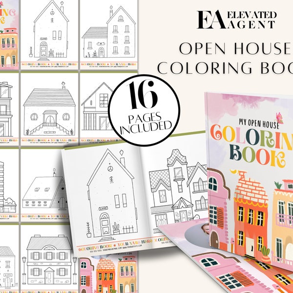 Realtor Coloring Page - Etsy