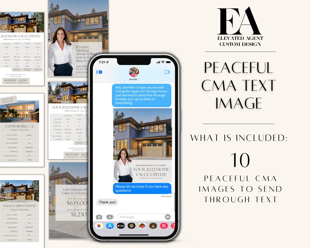 CMA Real Estate, CMA Text Message, CMA Video, Home Value, Home Equity ...