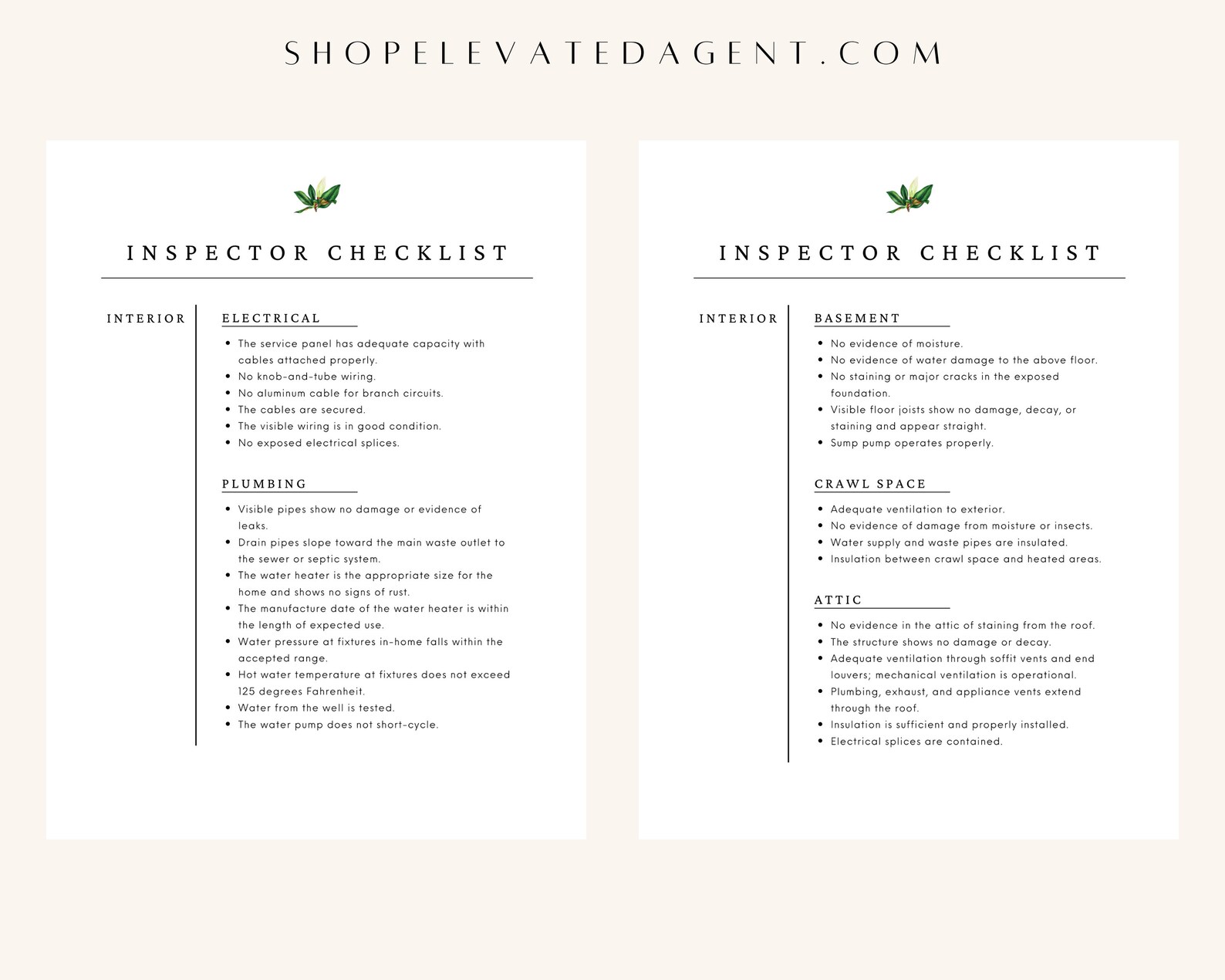 Home Inspection Preparation Checklist, Prepare for a Home Inspection ...