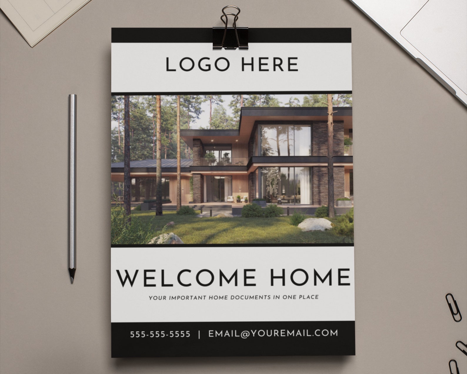 Client Welcome Packet Template, Realtor Closing, Real Estate Marketing ...