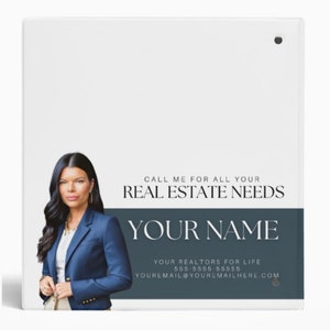 Real Estate Home Binder, Realtor Closing Gift, Real Estate Marketing ...
