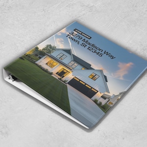 Real Estate Home Binder Template, Client Closing Gift, Home Buyer ...