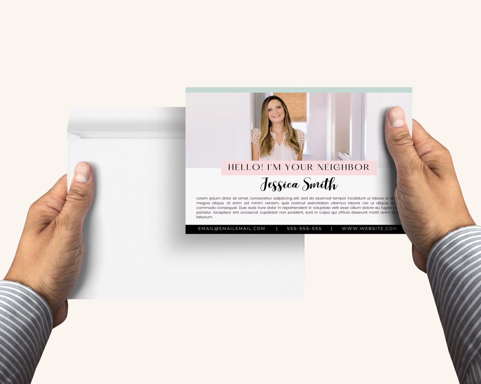 Real Estate Introduction Postcard Real Estate Marketing - Etsy