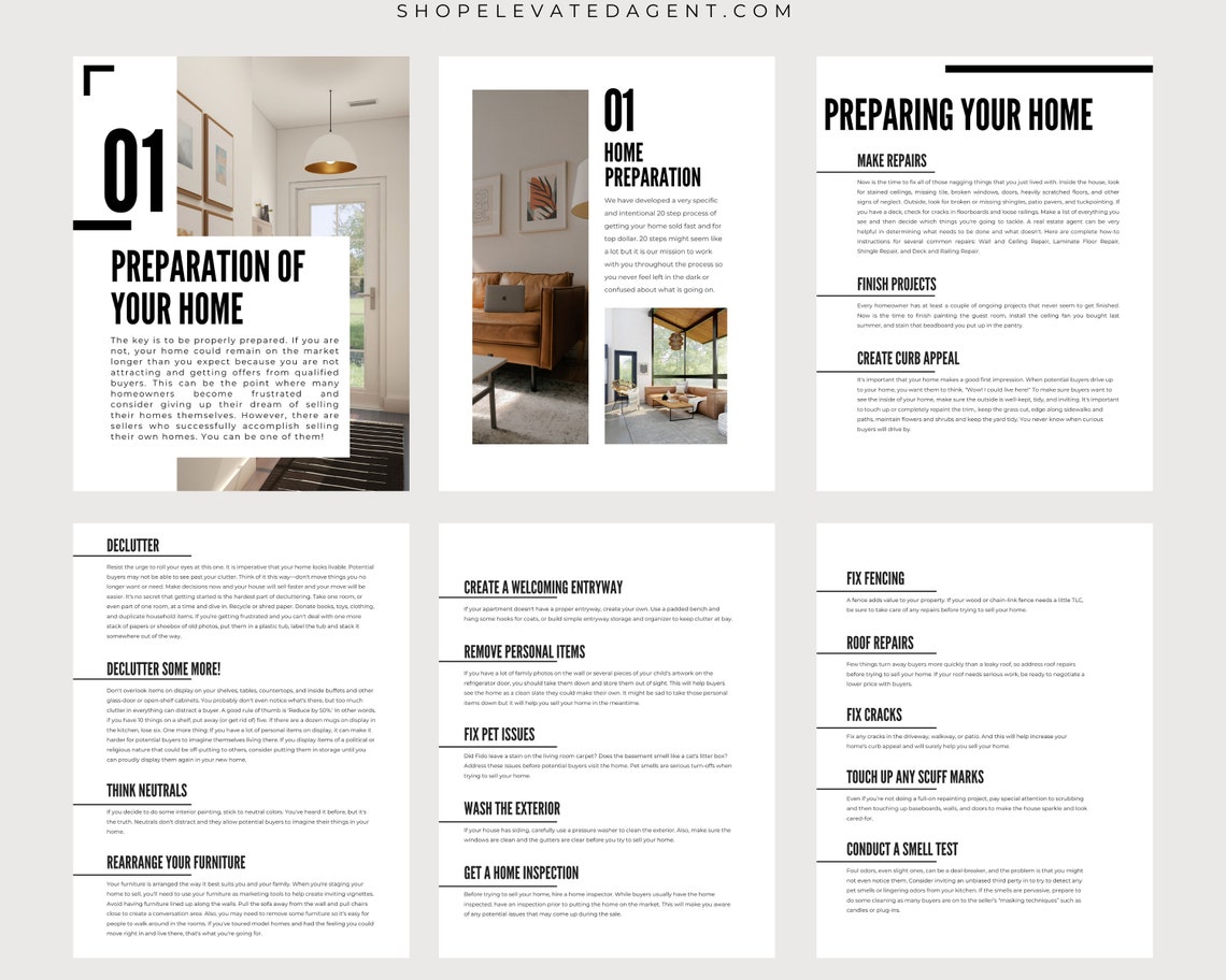 FSBO Guide FSBO for Sale by Owner Letter Real Estate - Etsy