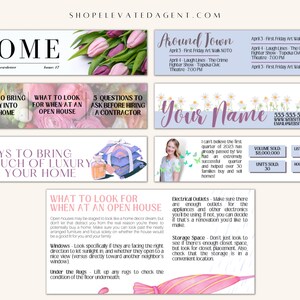 Real Estate Email Newsletter, April Newsletter, Spring Newsletter ...