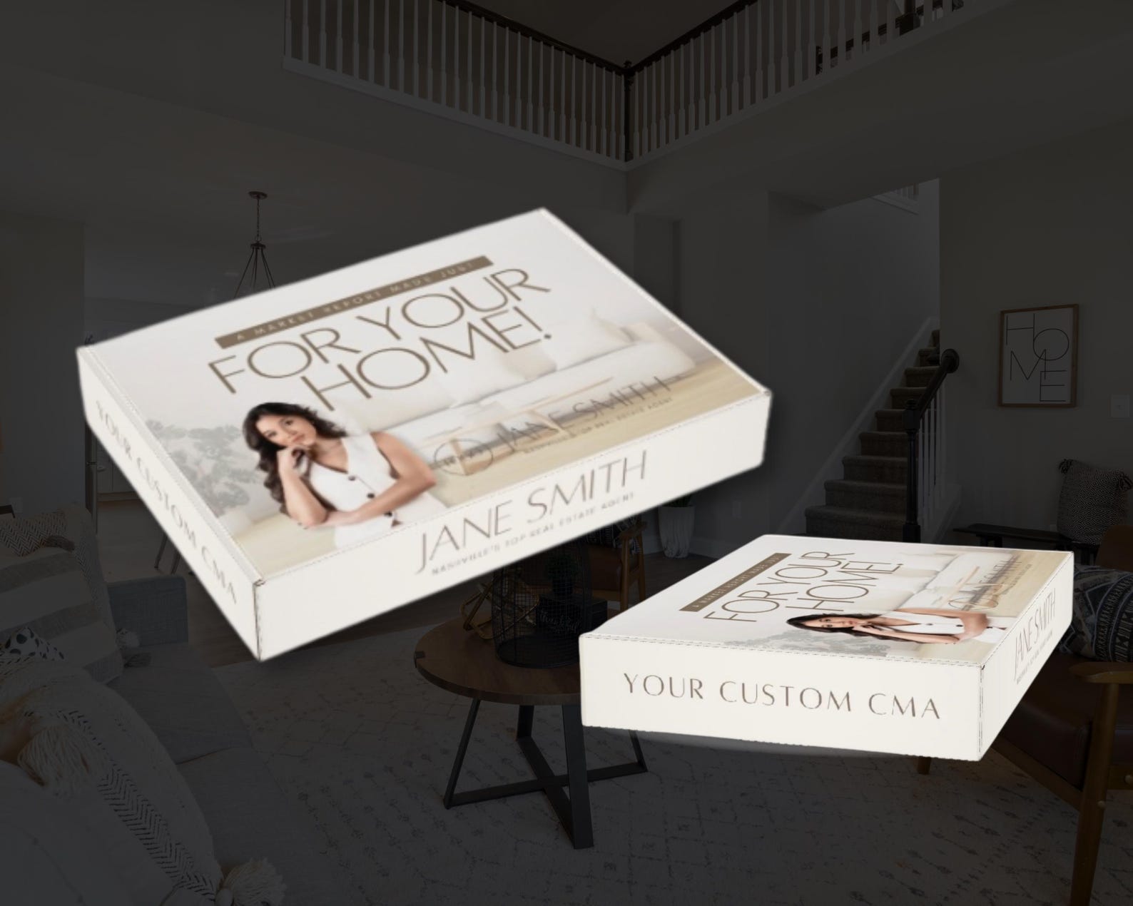 Real Estate CMA Box, Realtor Packet, Real Estate Template, Home Value ...