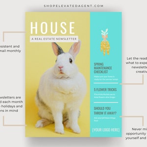 Real Estate Newsletter, April Newsletter, Easter Newsletter, Real ...