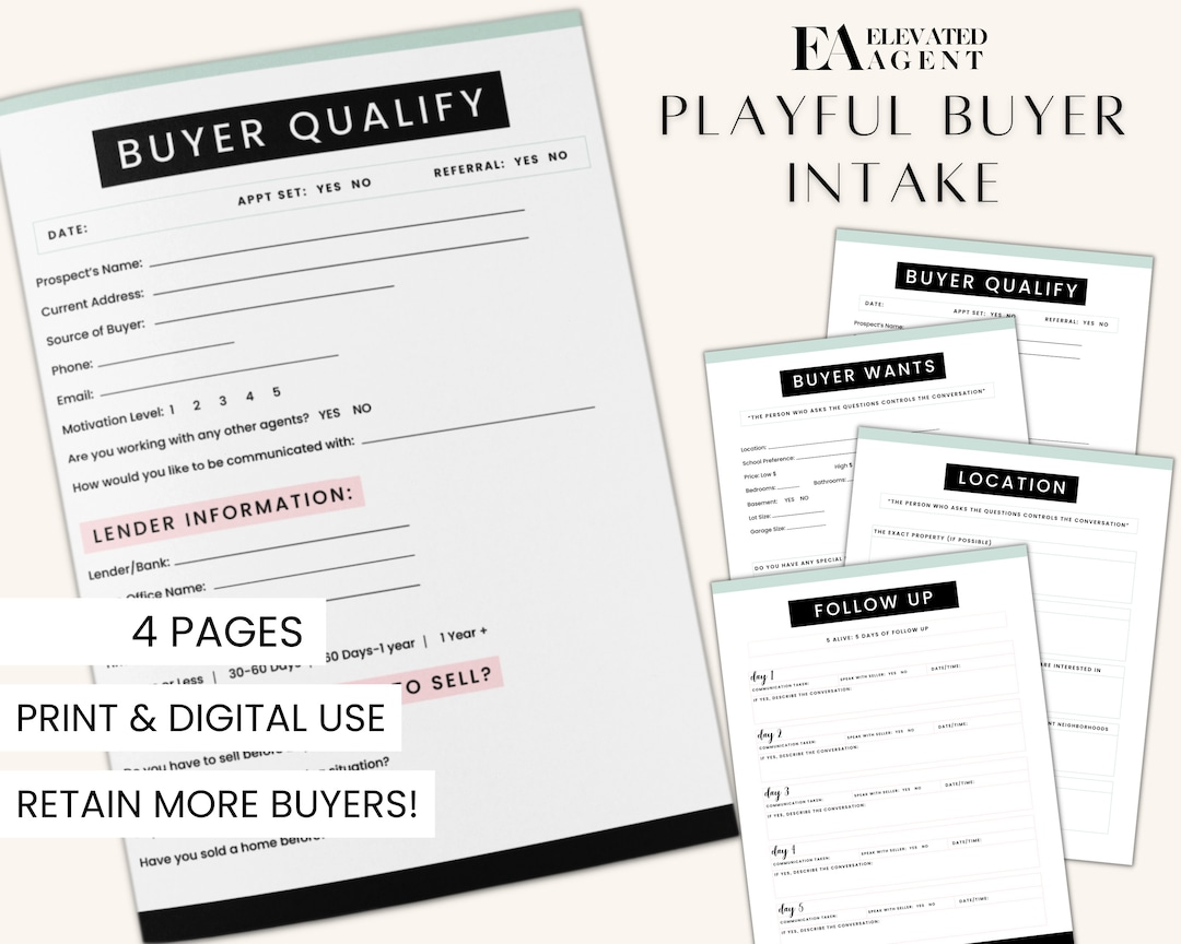 Real Estate Follow Up, Real Estate Lead Tracker, Realtor Follow Up ...