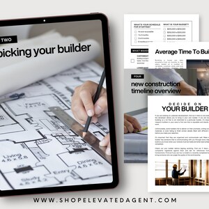 New Construction and Home Builder Bundle, Real Estate Template, New ...