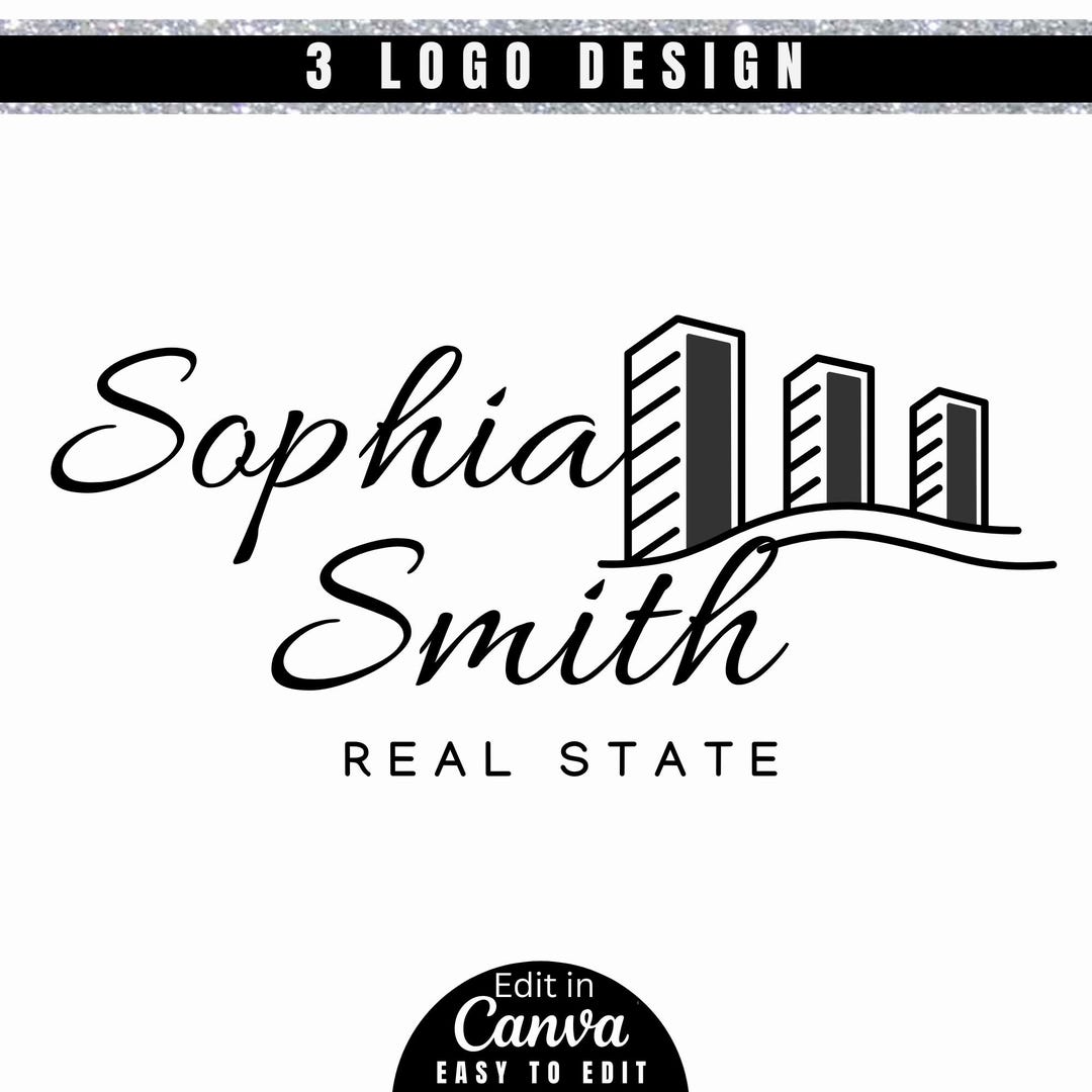 REALTOR LOGO, Real Estate Logo, Signature Logo, Retro Logo Design ...