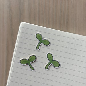 Sprout Mini Sticker Pack Plants, Houseplants, Planner Stickers ...