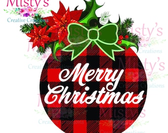Merry Christmas Plaid Cheetah Trees PNG Digital Download - Etsy