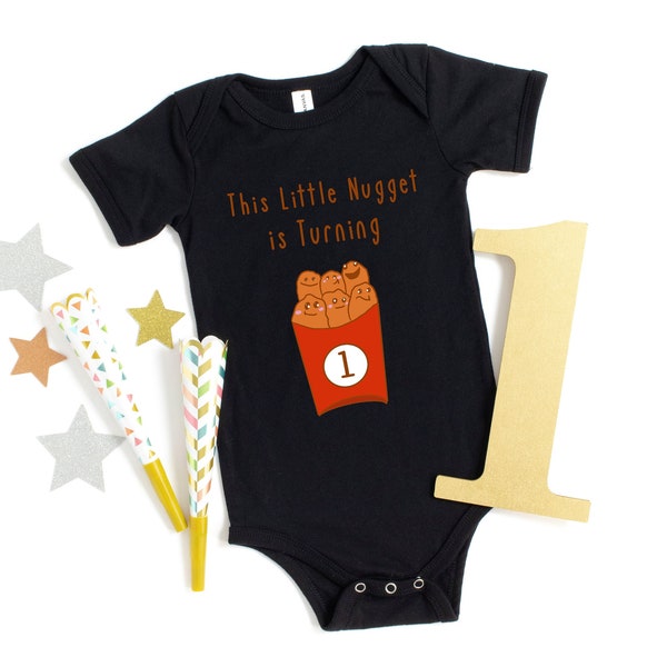 1 Little Nugget Birthday - Etsy