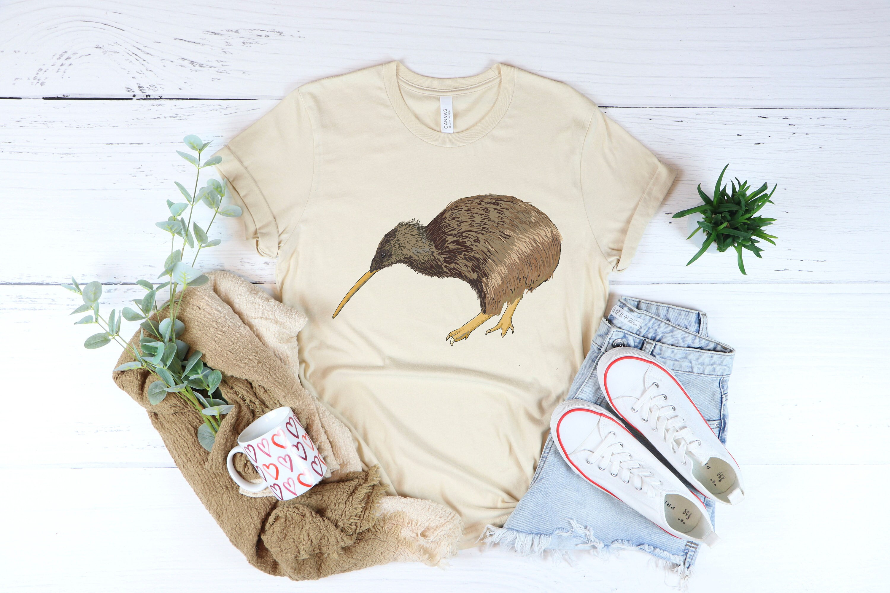 Kiwi Bird Shirt - New Zealand Kiwi T-shirt - New Zealand Heritage ...