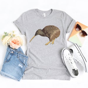 Kiwi Bird Shirt - New Zealand Kiwi T-shirt - New Zealand Heritage ...