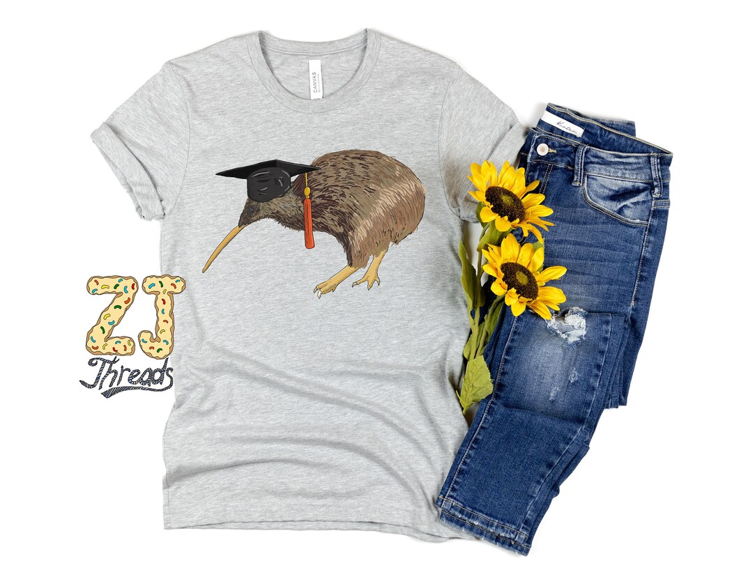 Kiwi Graduation Shirt New Zealand Graduate High School Graduation Gift ...