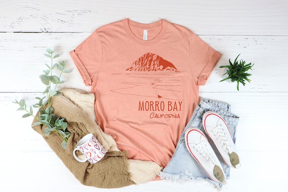 Morro Bay Shirt Morro Rock California T-shirt Southern | Etsy