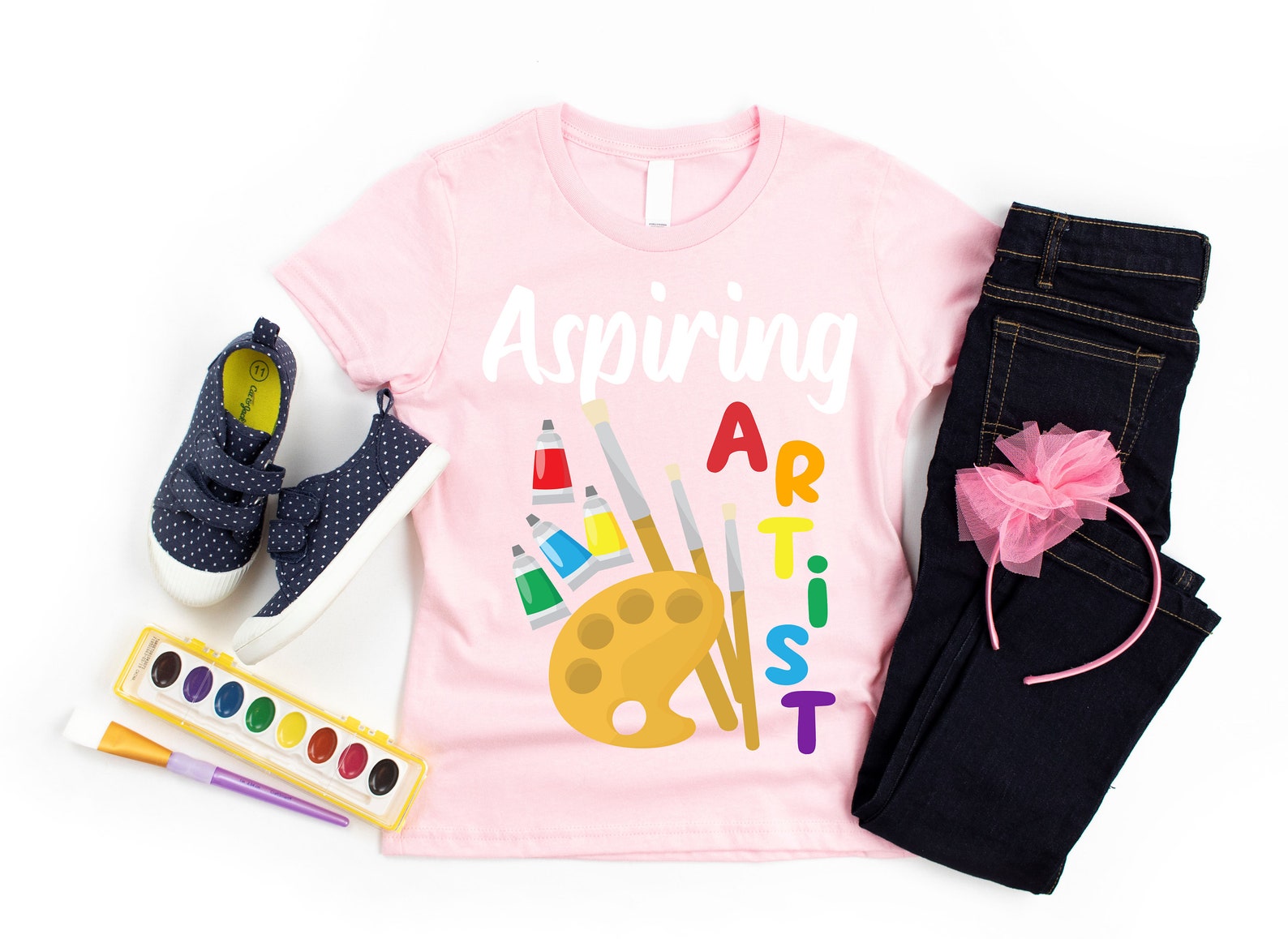 Aspiring Artist Shirt Artists Palette Painters T-shirt | Etsy