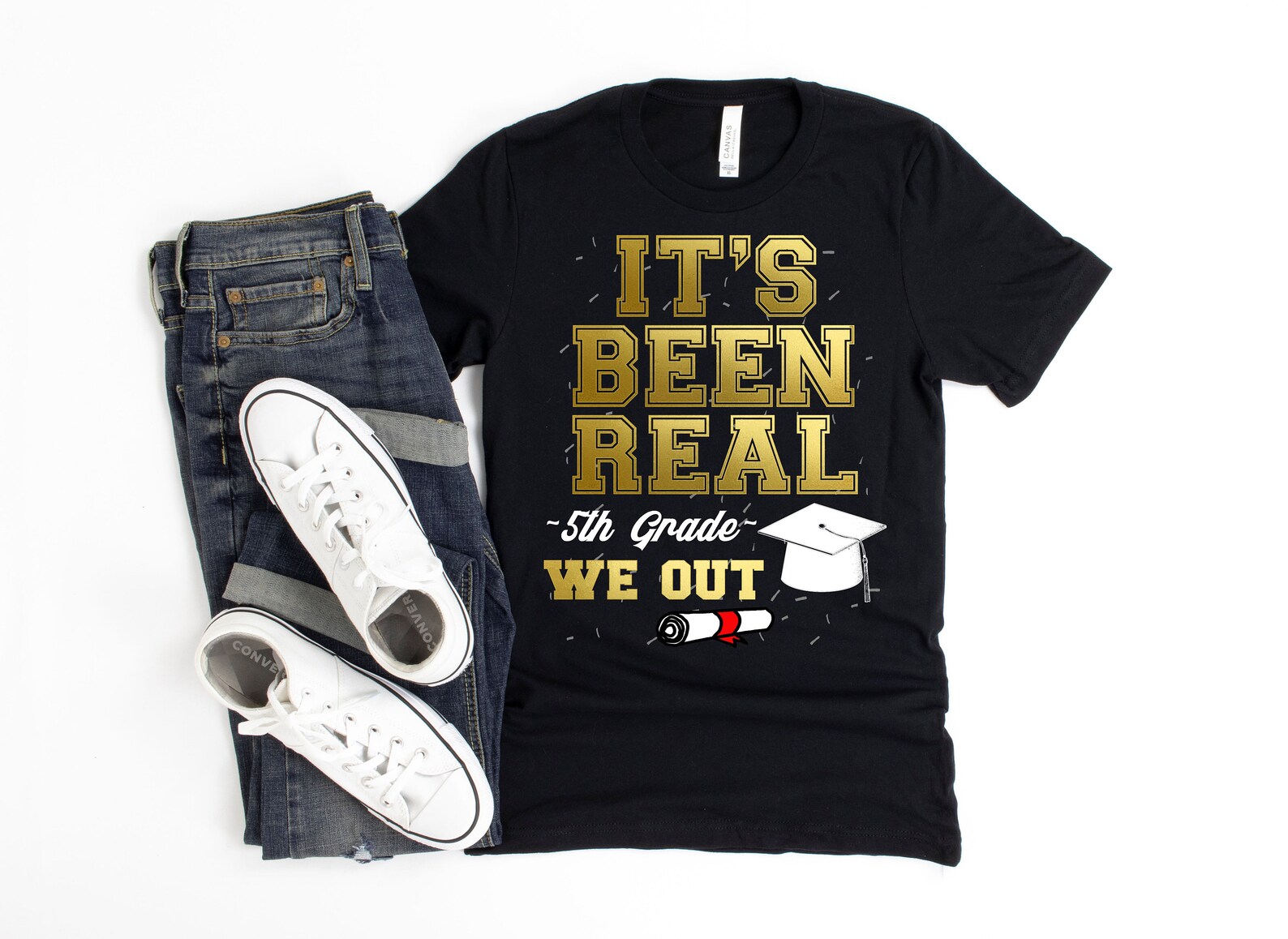 5th Grade Graduation Shirt Fifth Grade Graduate T-shirt - Etsy