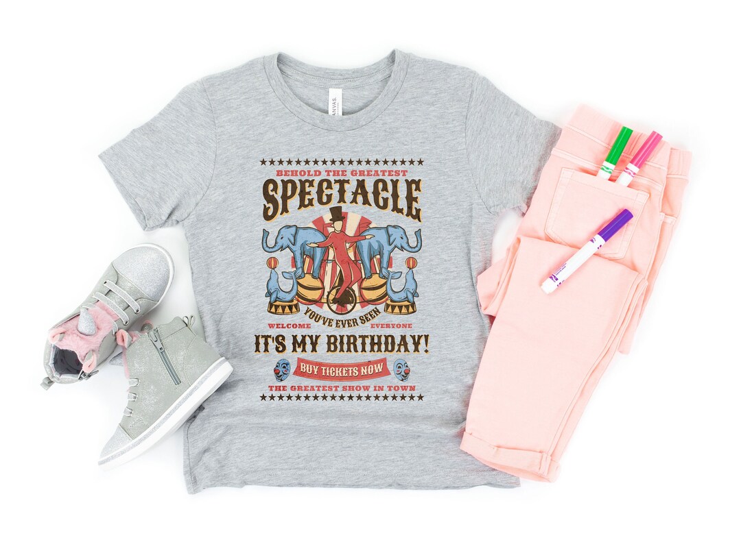 Circus Birthday Party Shirt - Funny Festival Circus Theme T-shirt ...