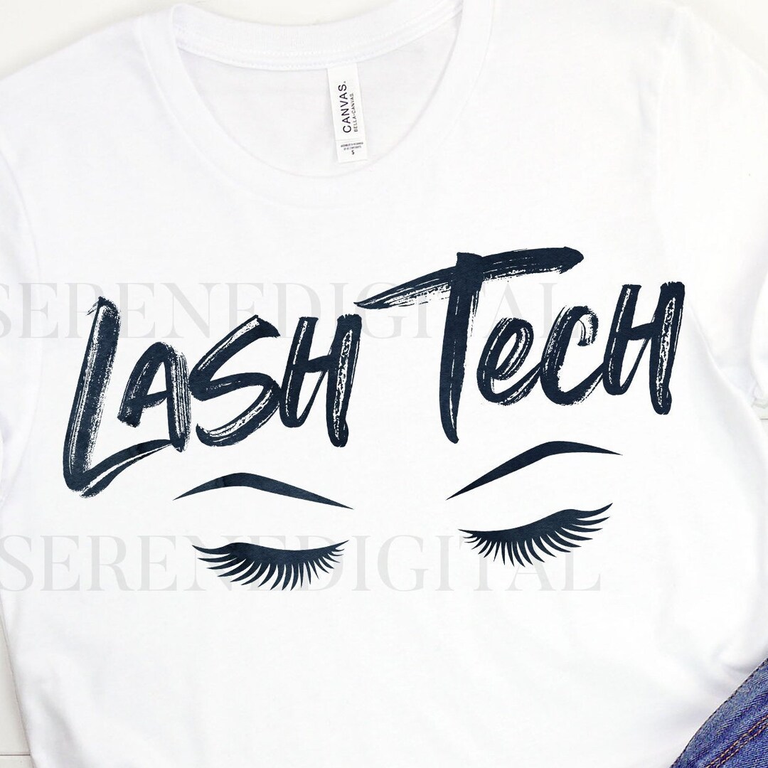 Lash Tech Sublimation Lash Technician Watercolor Makeup - Etsy