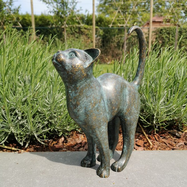 Cat Sculpture - Etsy
