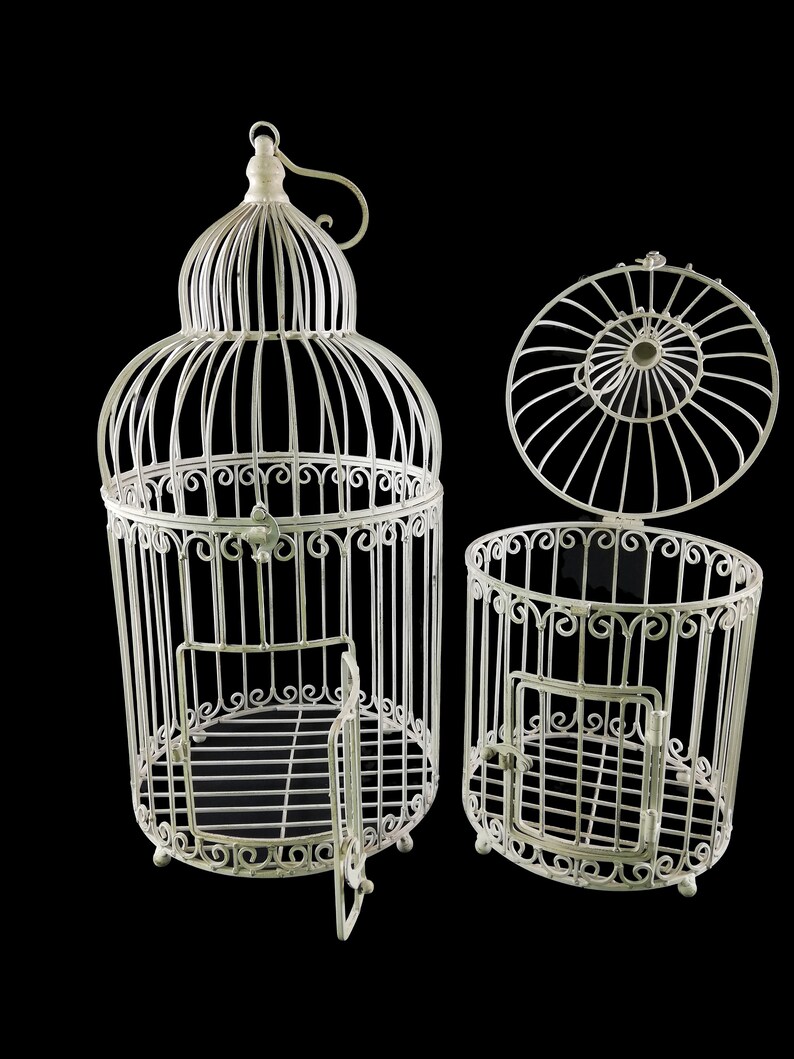 A Set of 2 Bird Cages Decorative in Garden or Inside - Etsy